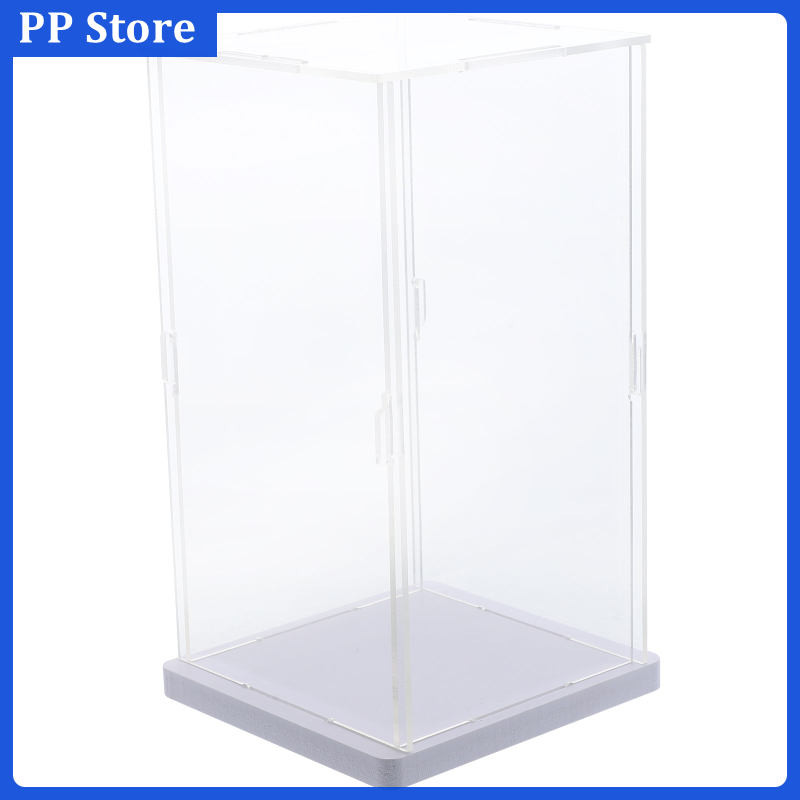 Display Case for Figures Transparent Box Show Rack Shelf Cases Clear ...