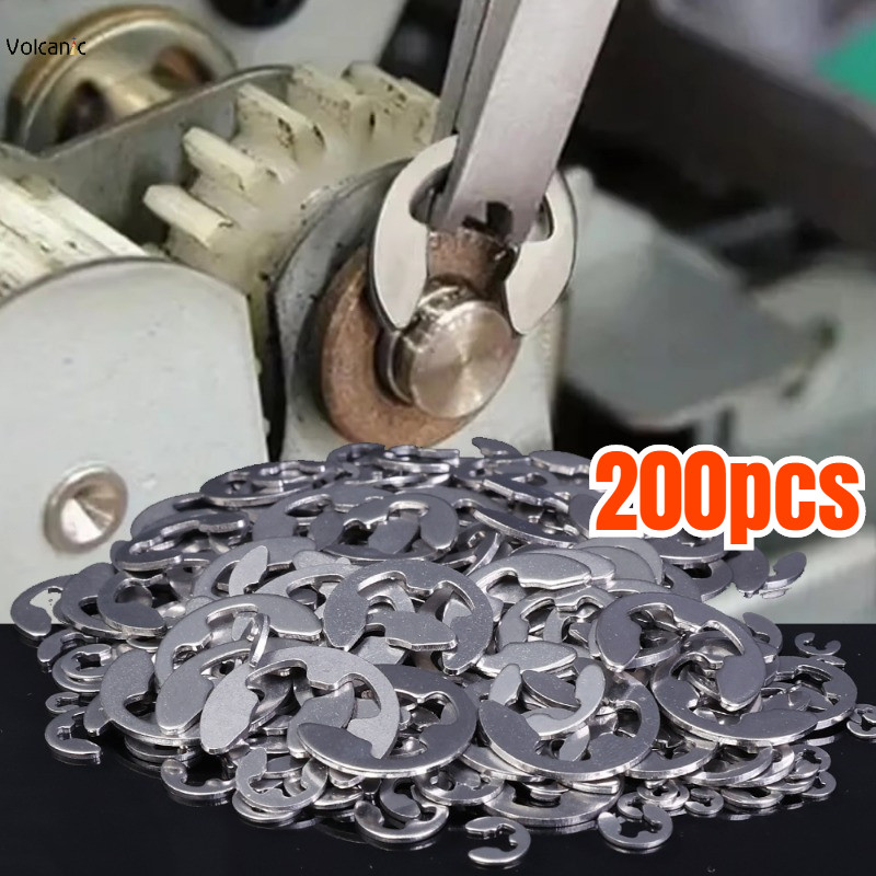 Stainless Steel Boxed Open E-type Circlip Snap Ring M1.5 M2 M3 M4 M5 M6 ...