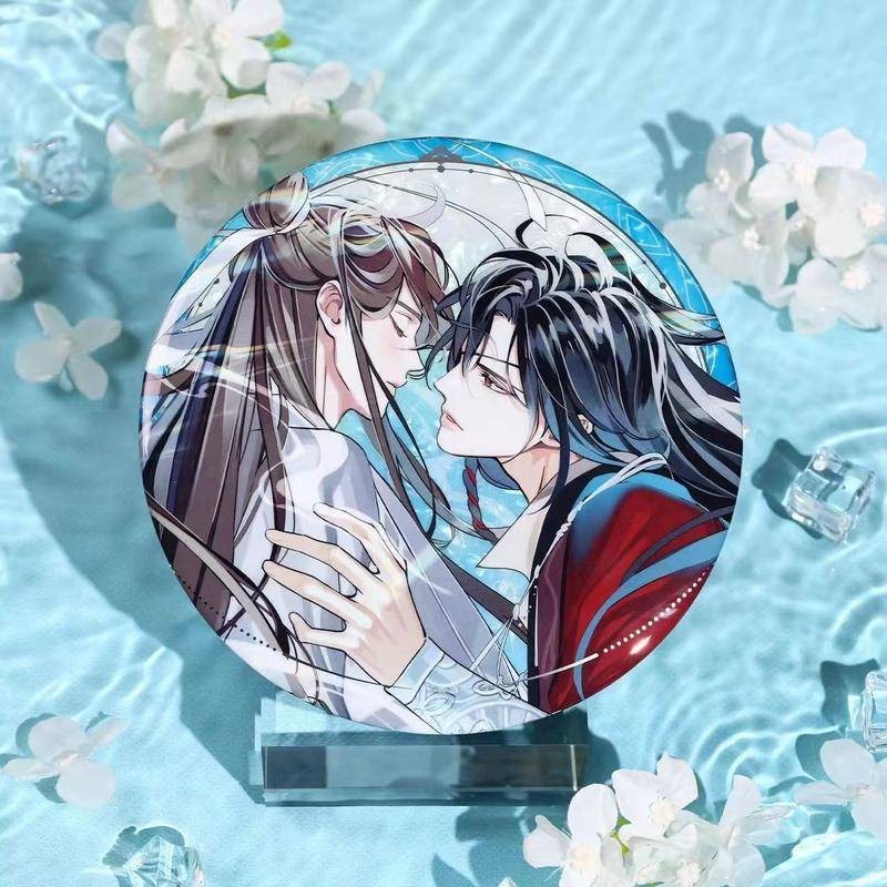 3 Styles Tian Guan Ci Fu Xie Lian Hua Cheng Cosplay Backpack Badges ...
