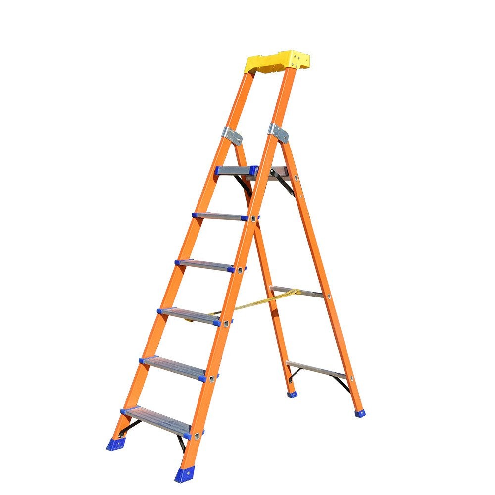 Electrician Insulation Ladder Herringbone Fiberglass Fiber Platform ...
