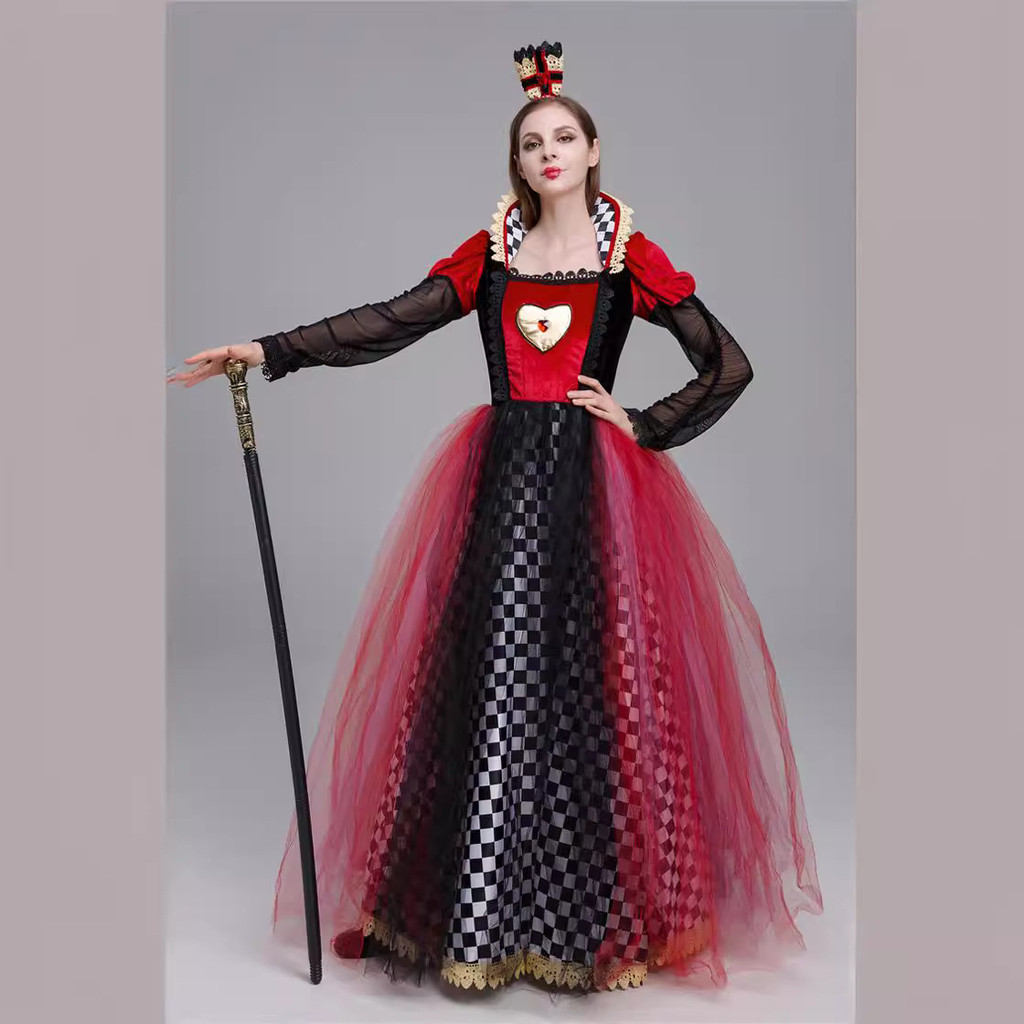 Halloween Costumes Performance Costumes Queen of Hearts Alice in ...
