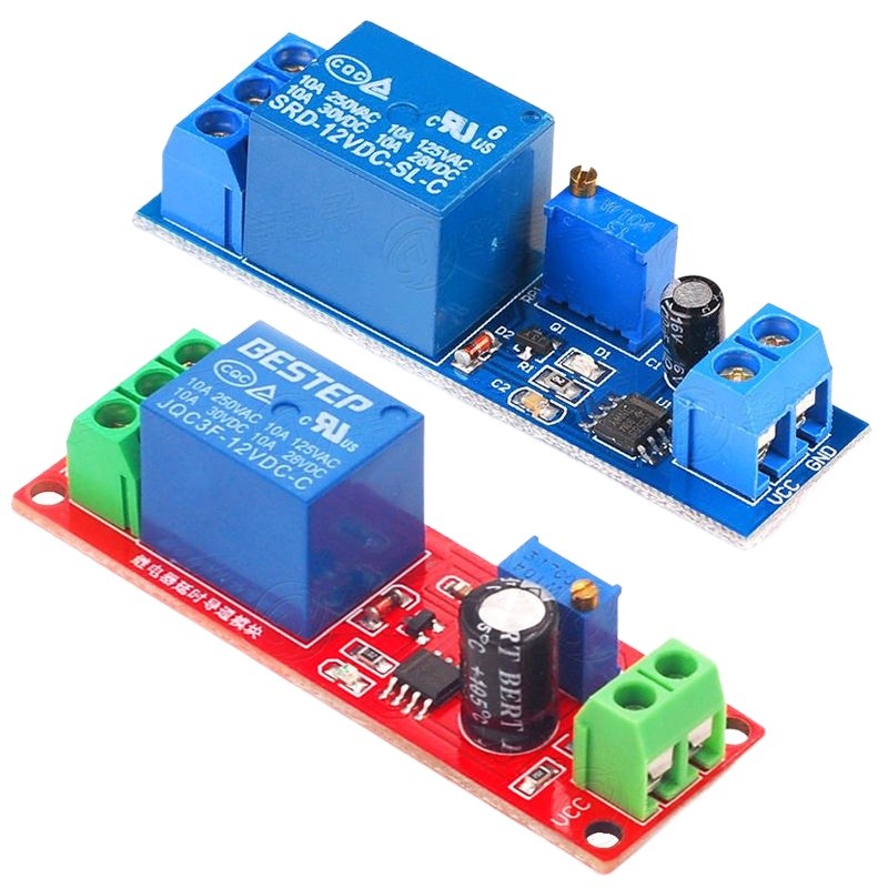NE555 delay relay module delay switch monostable switch time controller module | Shopee Philippines