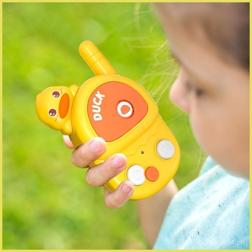 Kids Walkie Talkies 2pcs Cartoon Rechargeable Interphone for Kids ...