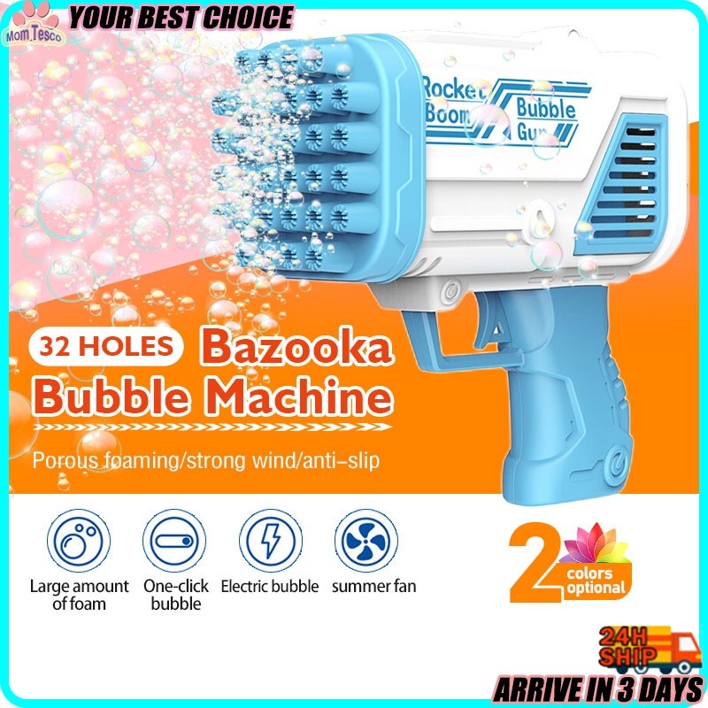 BubbleGun for Kids Bubble Machine Bubble Blower Outdoor Party Favor Bubble Camera Machine For ...