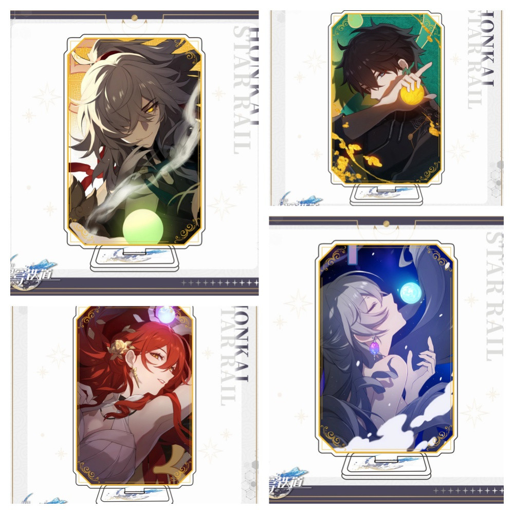 Honkai Star Rail Kafka Herta Bronya Standee Model Study Corner Desk ...