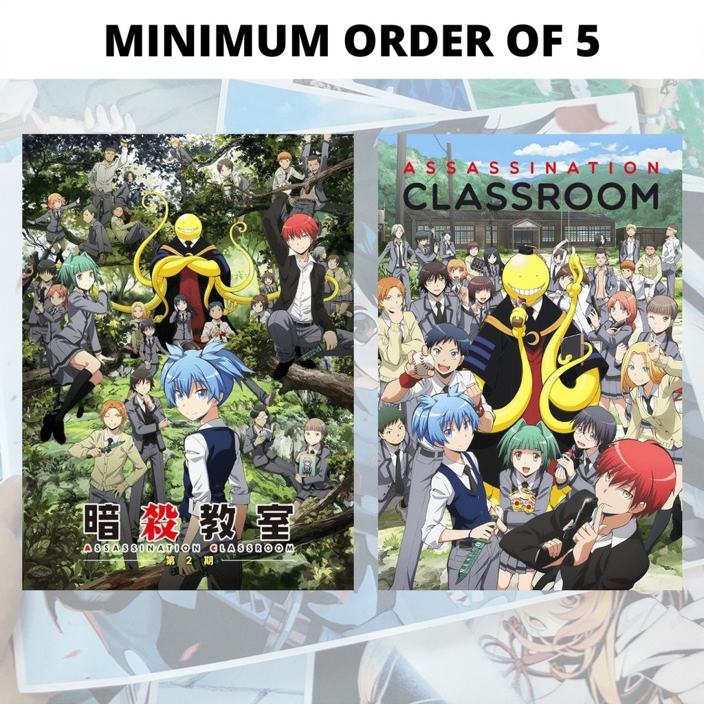 Anime Assassination Classroom Poster Collection A4 Anime Poster ...