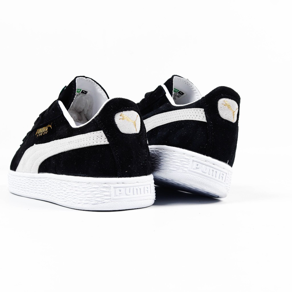 Puma Suede Shoes - Classics Black White - Leather All Color - Puma ...