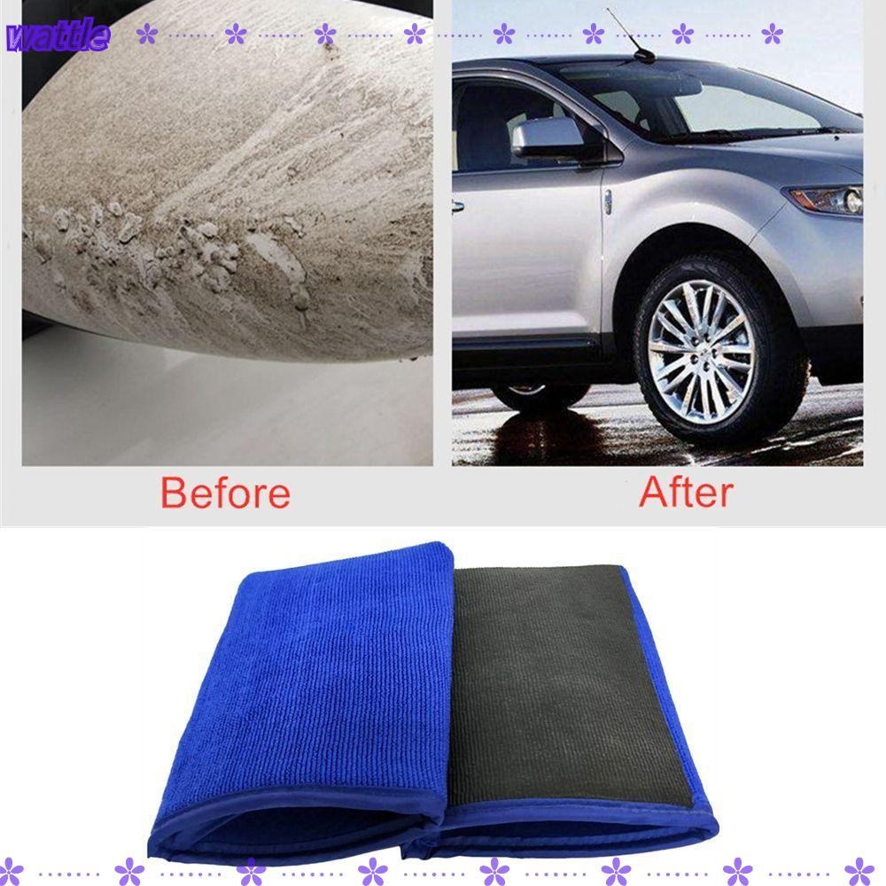 WATTLE Car Clay Cloth, Magic Mud Cloth Blue Car Wash Magic Clay Bar ...