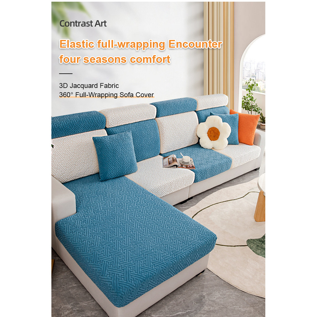 Universal full-wrapping all-purpose sofa cover for four seasons ...