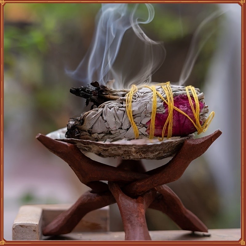 White Sage Holy Wood Aromatherapy Accessories, Natural Abalone Shell ...