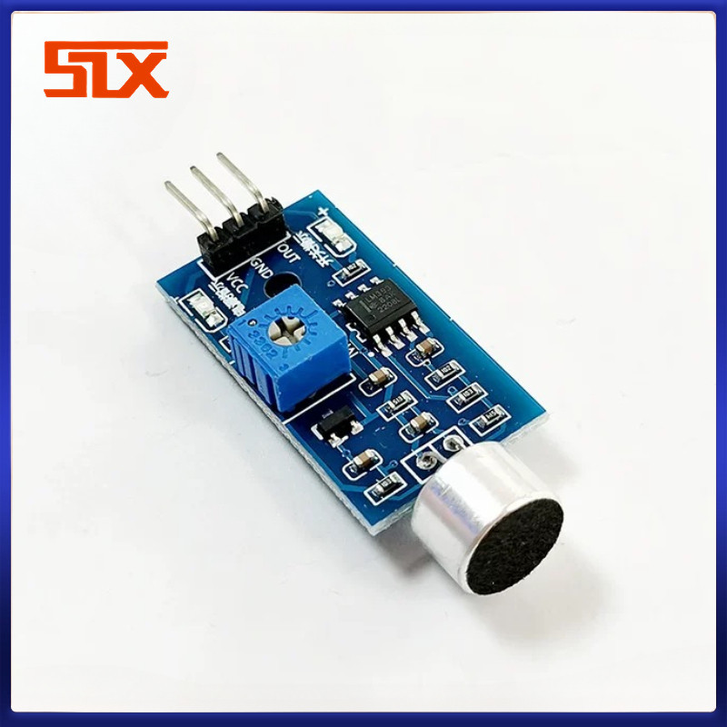 Sound Sensor Module/Sound Detection Module Whistle Module Voice Control Switch Output High Low ...