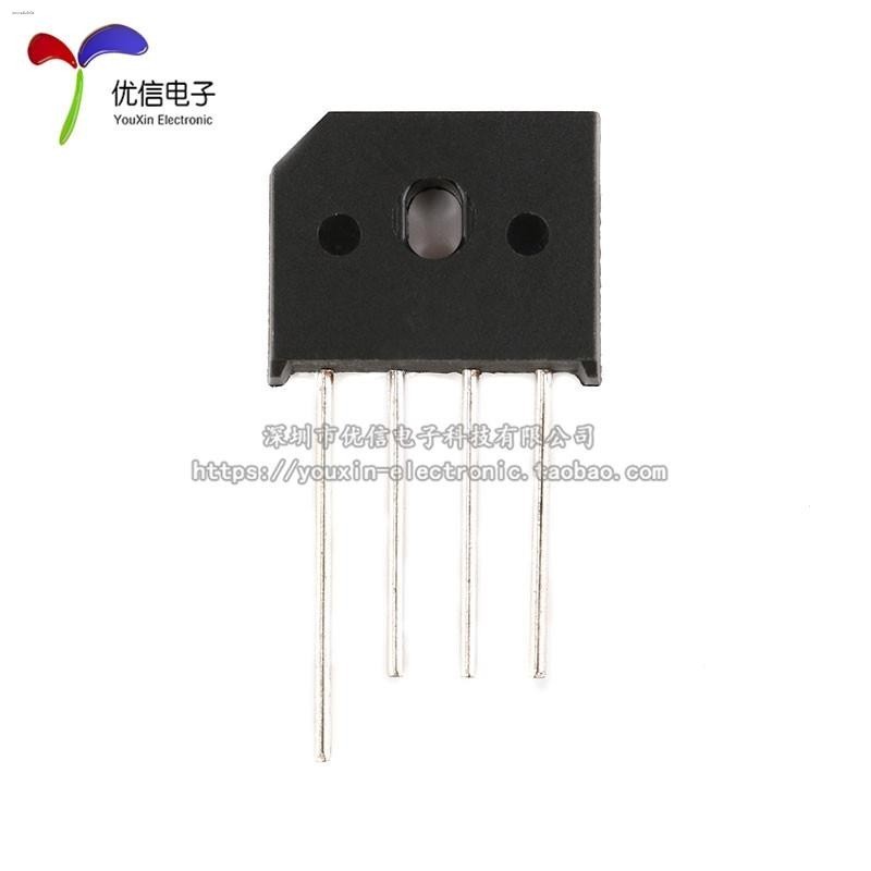 Original genuine KBU1010 10A 1000V flat bridge rectifier bridge stack ...
