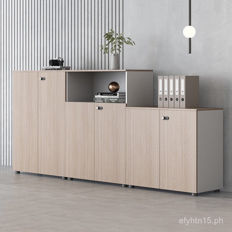 File Cabinet Document Cabinet Wooden Boss Bookshelf Panel File Cabinet ...