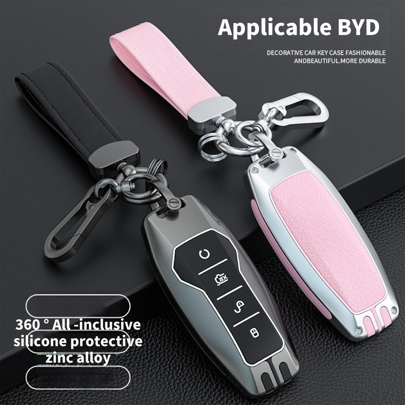 Car Keychain BYD Seal Atto 3 Car key cover Car key fob Specially ...