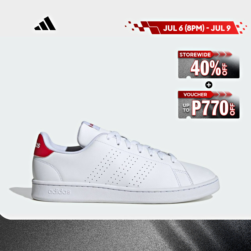 adidas Tennis & Lifestyle Advantage Shoes Men White IF6080 | Shopee ...