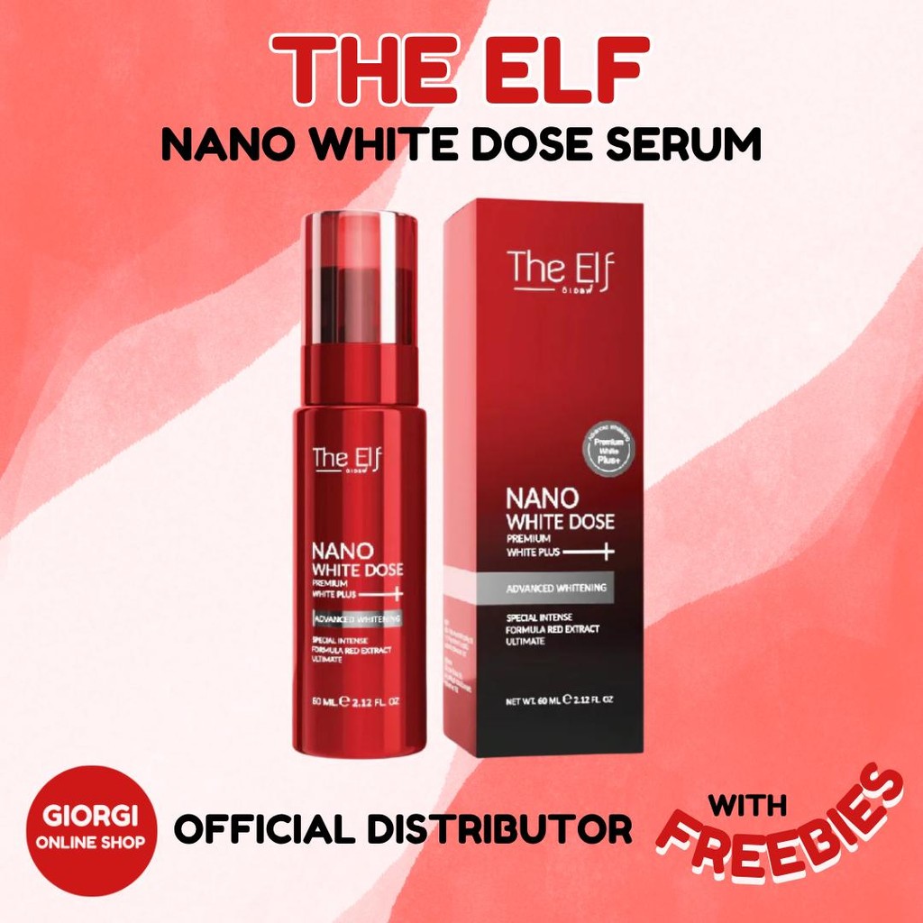 THE ELF Nano White Dose Premium White Plus | Whitening | Serum | Anti ...