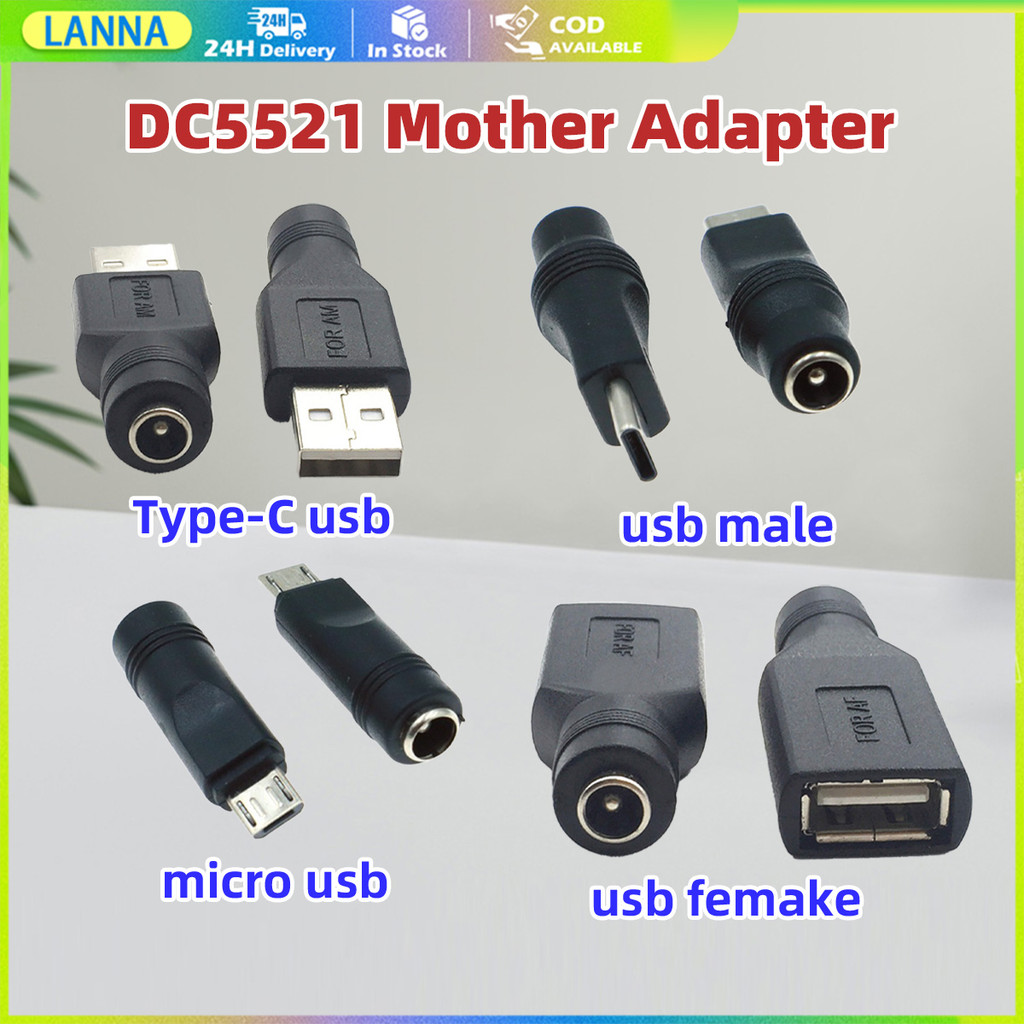 The Shop Is In Thailand Dc Adapter Jack Connector Jack5.5x2.1mm For ...