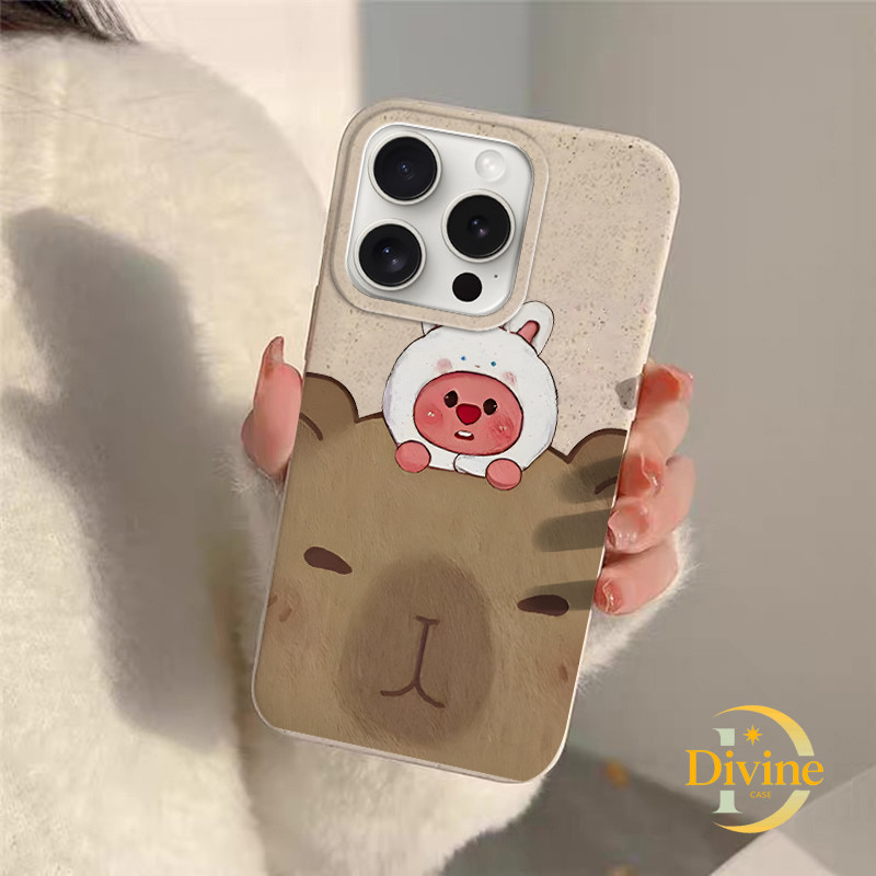 IPhone Case There is a small hat on the loopy head Environmentally ...