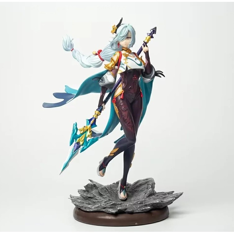 Genshin Impact Shenhe PVC Statue Figure Game Character Collectible ...