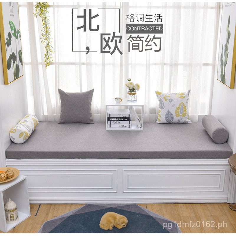 Custom Bay Window Cushion Sponge Sofa Blanket Bay Window Blanket High ...