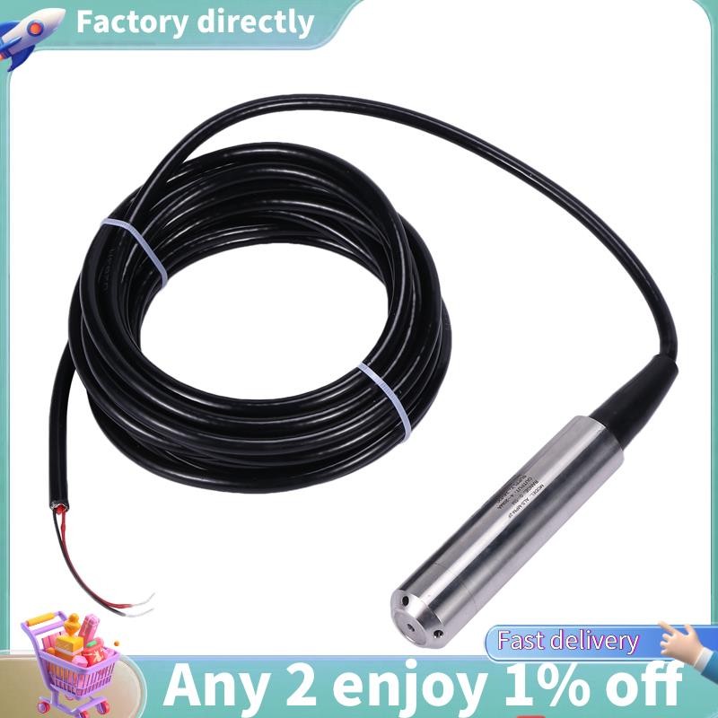 LU-Submersible Water 4-20MA Liquid Level Transmitter Sensor Fuel Tank ...