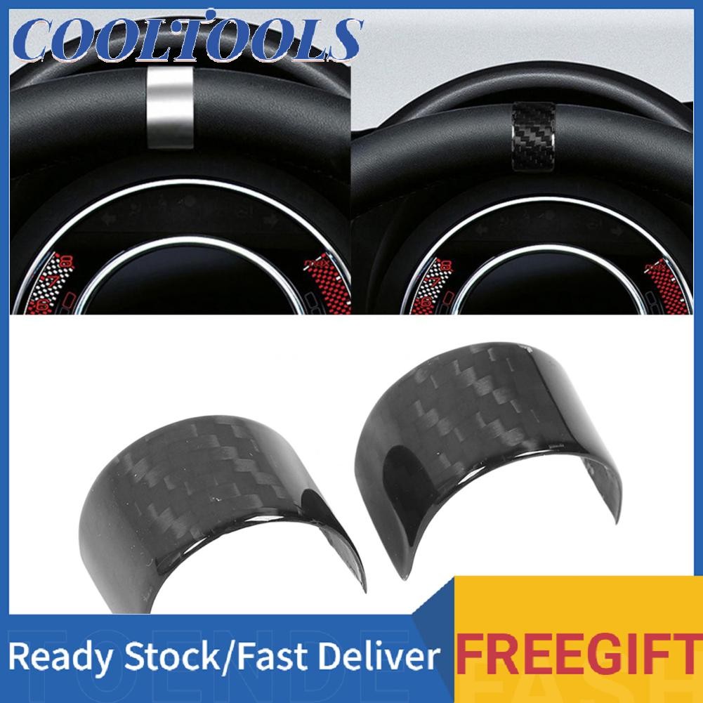 Cooltools Top Center Marker Glossy Interior Decor Steering Wheel Decal for 500 2020-2023 ...