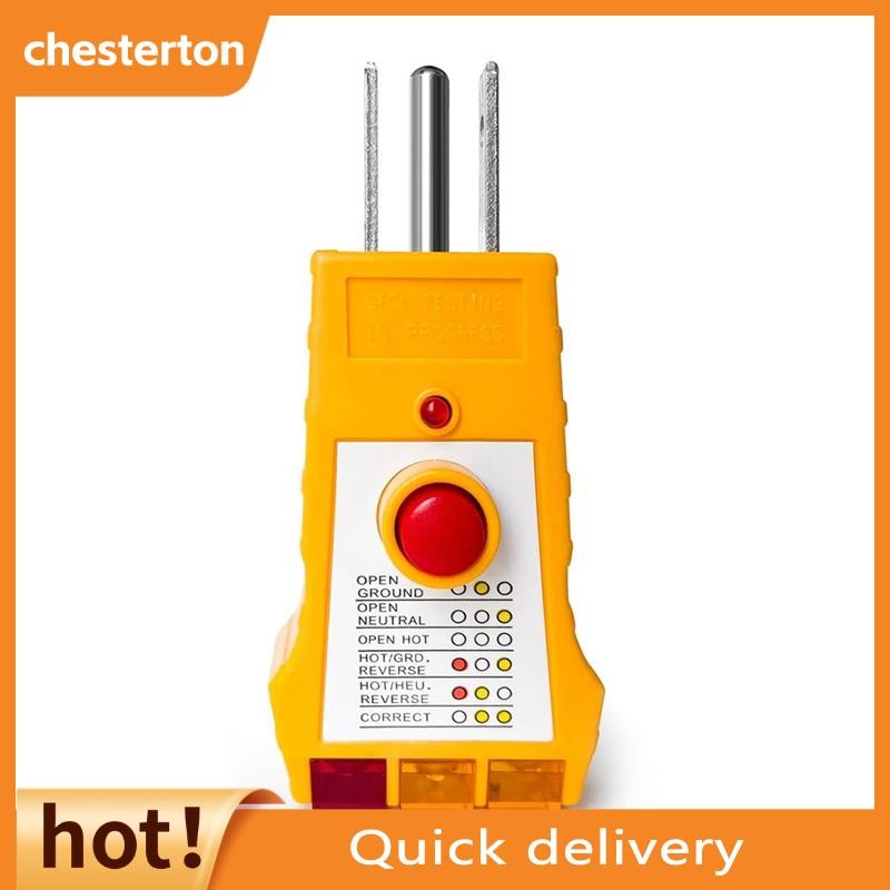 Outlet Tester for Grounding Products, Outlet Tester with GFCI ...