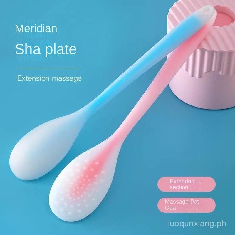 Silicone Meridian Patting Board Shoulder Neck Tapping Massage Fitness ...