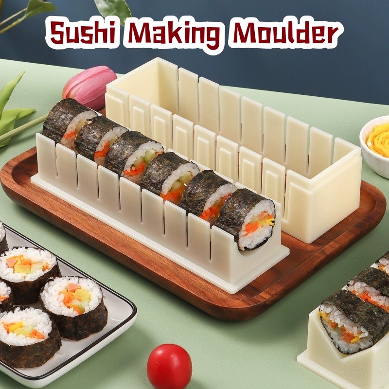 Sushi Making Molder Roll Kit Press Maker Mold Kitchen Tool DIY Sushi ...