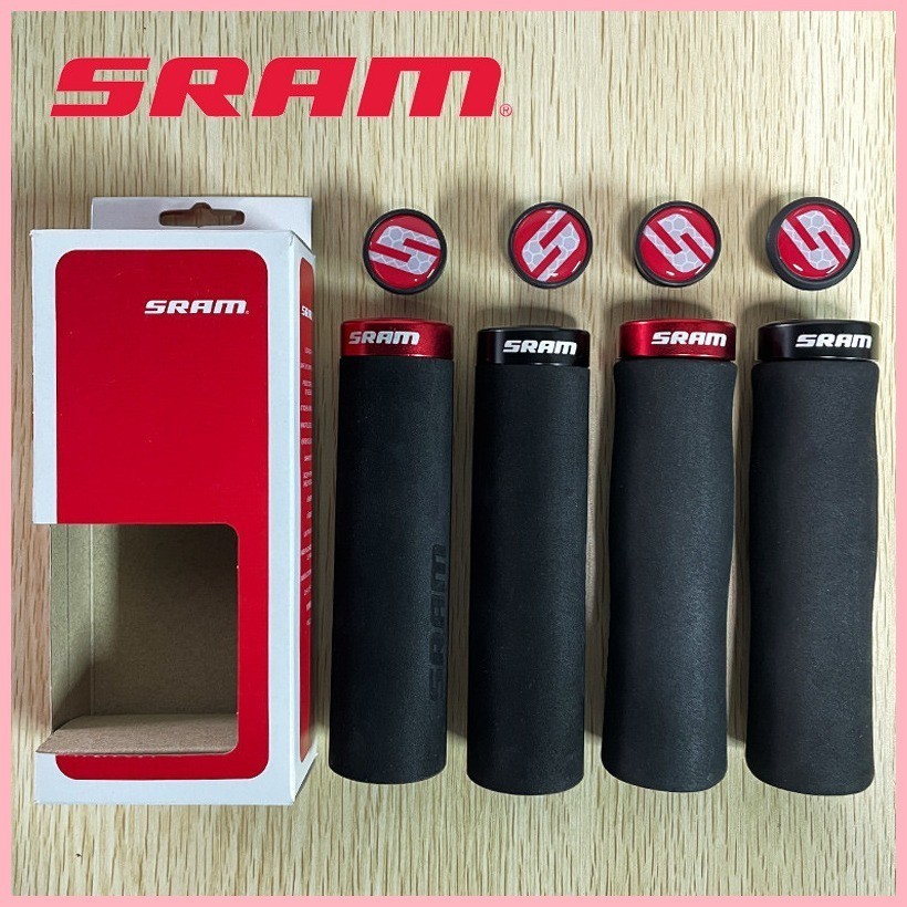 SRAM Bike Handle Grip High Quality Foam BMX MTB Grip Shock Absorption ...