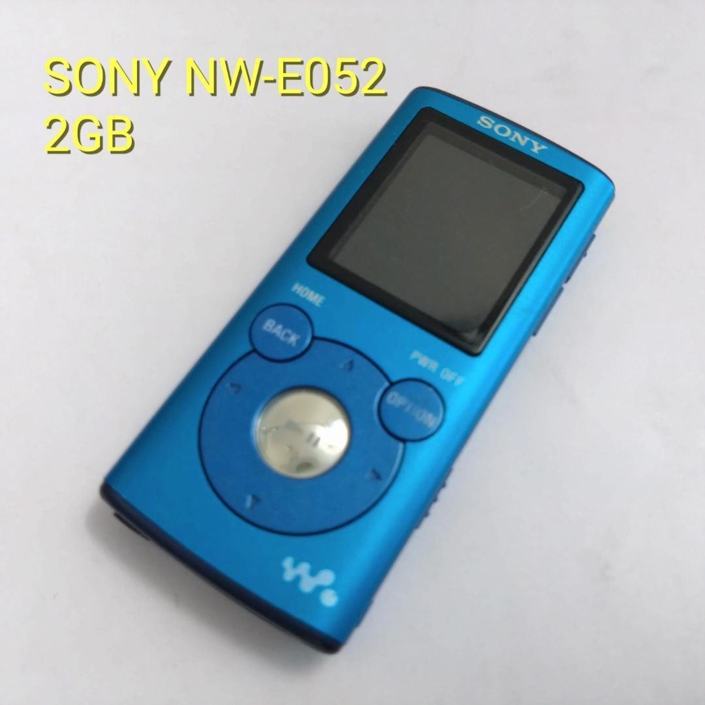SONY NW-E052 2GB Blue Walkman Used item | Shopee Philippines