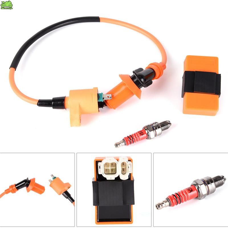ir Racing Coil CDI + Coil + Spark Plug For GY6 50cc 125cc 150cc merrtn ...