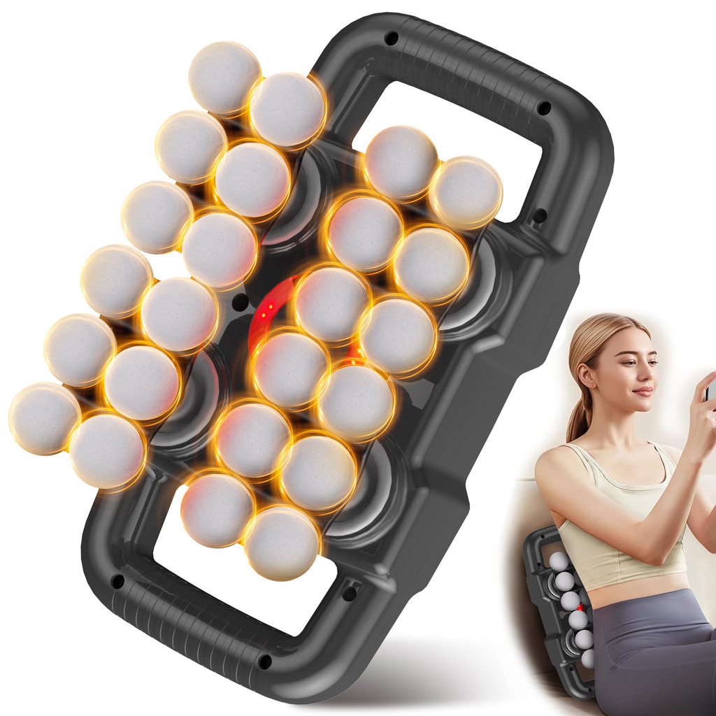 24-Head Multi-Head Fascia Gun Mini Portable Muscle Whole Body Relax ...