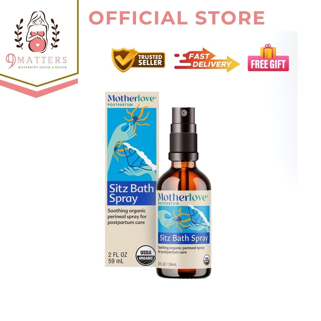 Motherlove Sitz Bath Spray 59ML I Herbal Perineal Spray with Witch ...