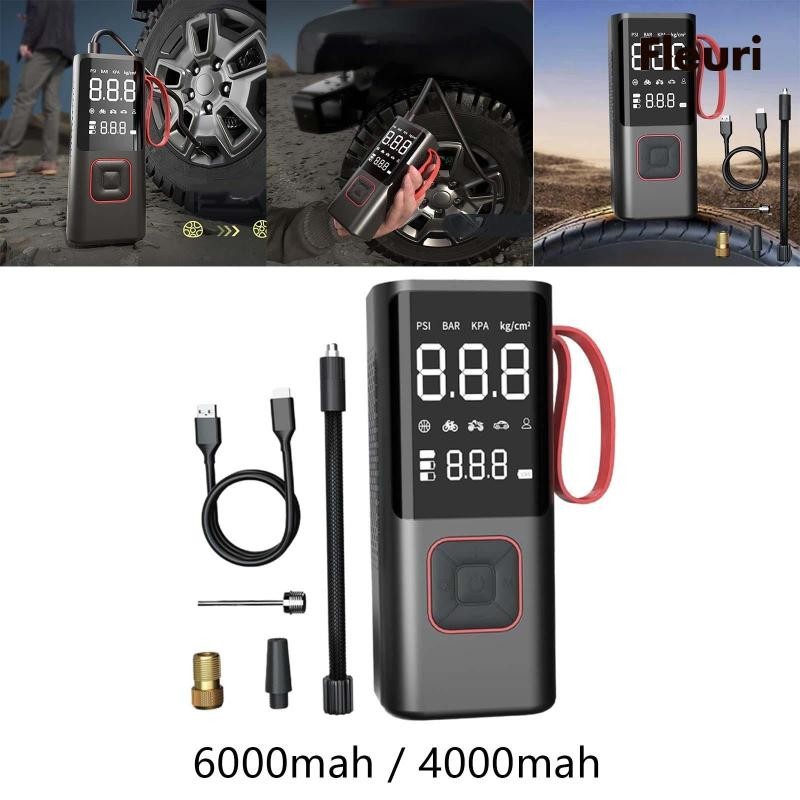 [Fleurir] Air Compressors Tire Inflator Mini 5V DC Multipurpose Easy to ...