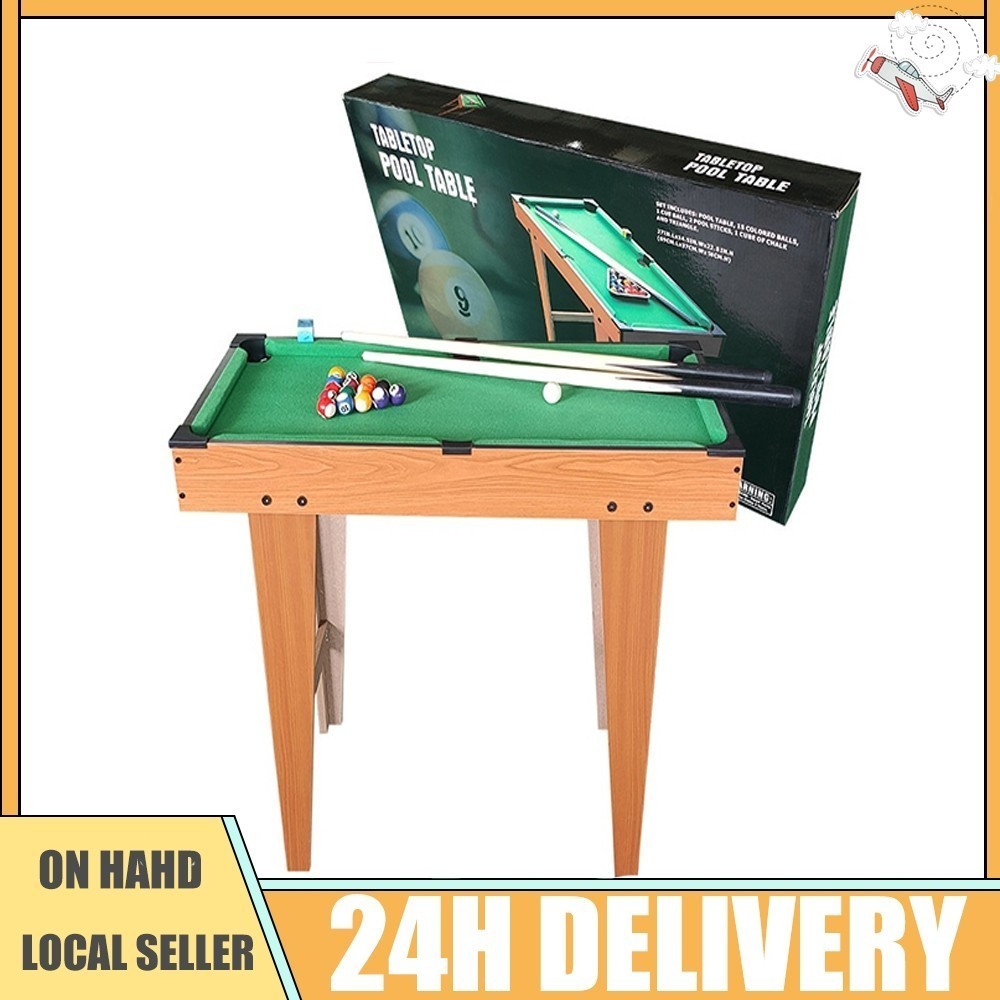 69*37*60CM inches Mini billiard Table for Kids wooden with tall feet ...