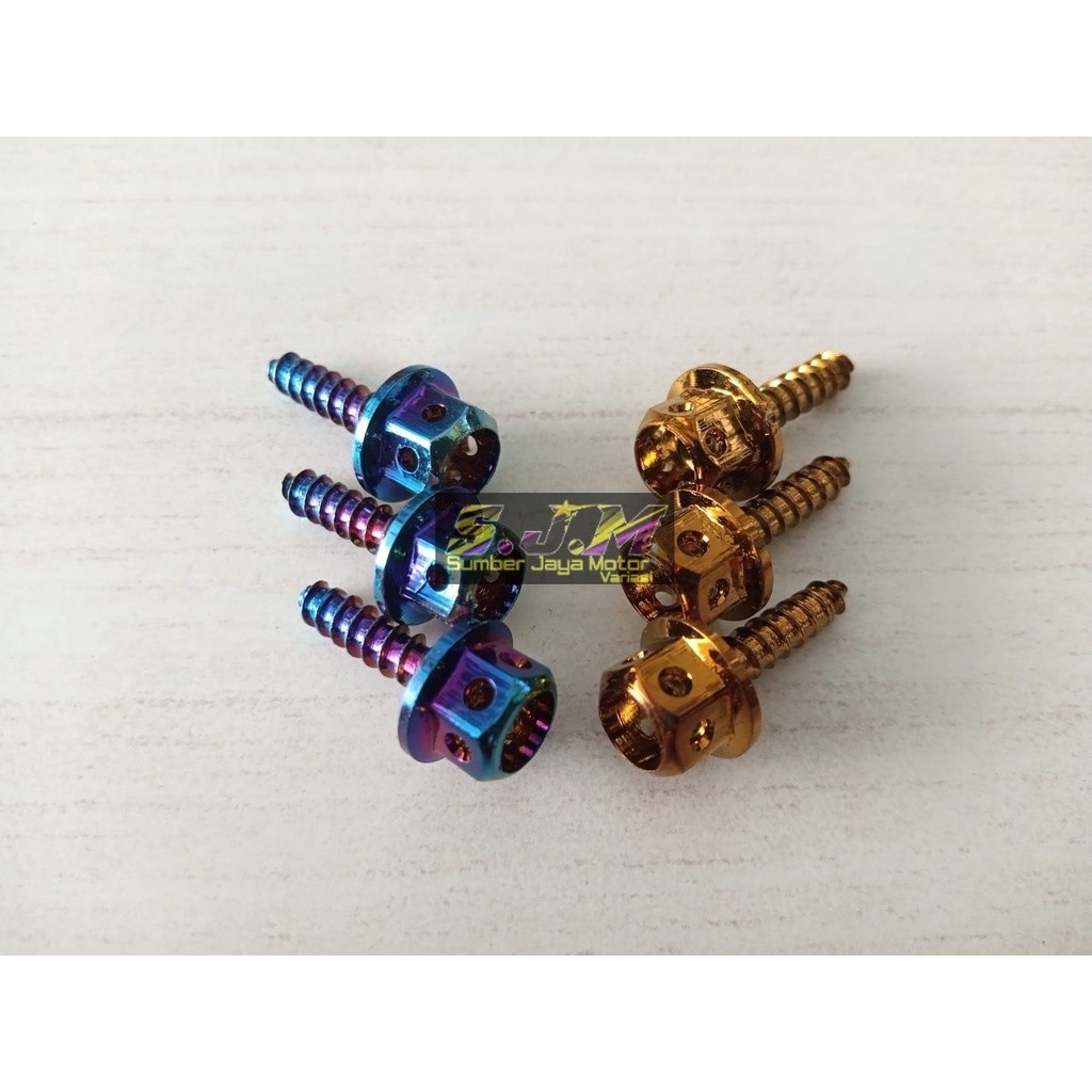 Probolt Honda Rainbow and Gold Body Bolts | Shopee Philippines