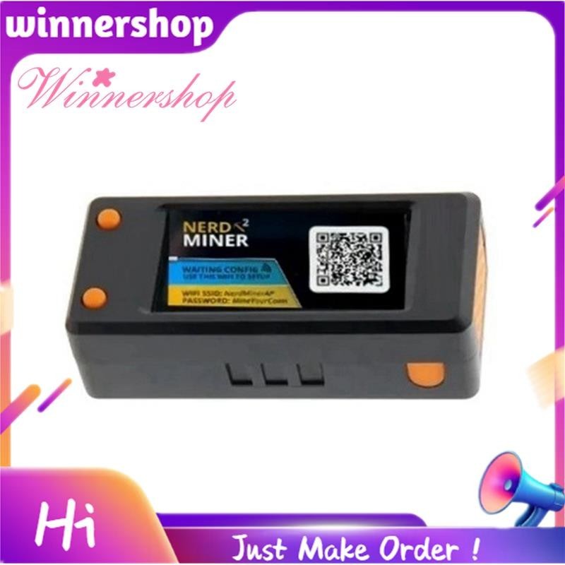 Bitcoin Nerd Miner V2 0 T Display S3 Btc Crypto Solo Lottery Nerdminer Miner Lcd Display 78kh S