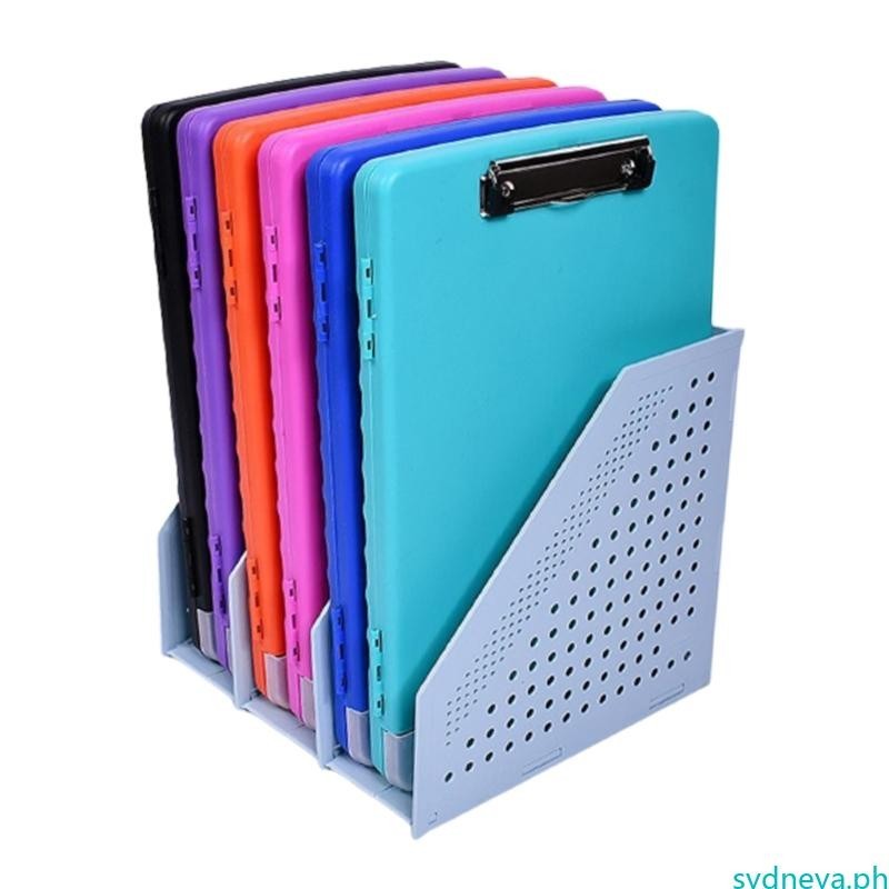 Best Multi-functional File Folder with Clipboard and Stationery Box ...