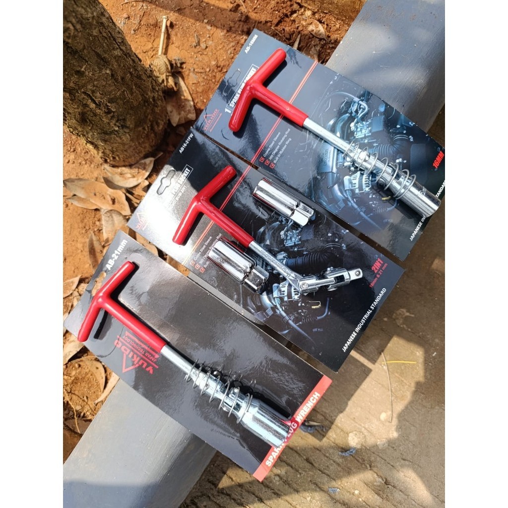 MATA Real Free Shipping 2-eyes 8 inch 16mm And 21mm Spark Plug Wrench ...