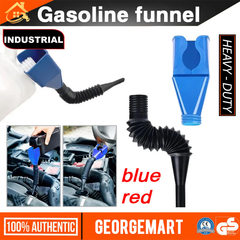 Car Refueling Funnel Gasoline Foldable Engine Oil Funnel Tool Plastic ...