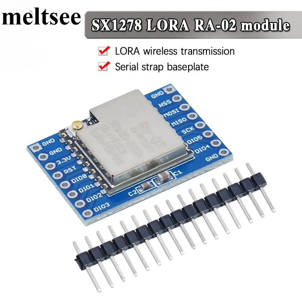 SX1278 LoRa Module 433M 10KM Ra-02 Wireless Spread Spectrum ...