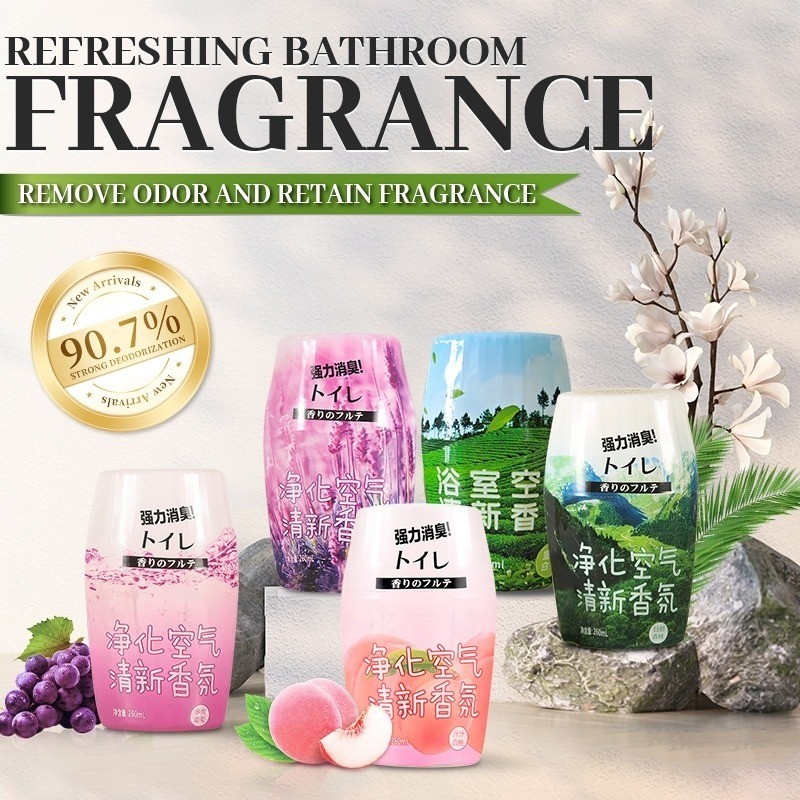 Bathroom Air Freshener Fragrance Scents Toilet Deodorization Closet ...