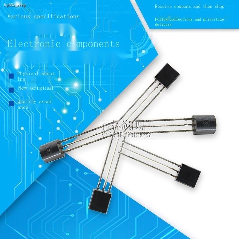 Straight plug transistor 2N3904 2N3906 2N2222 TL431A TL431 voltage regulator tube TO92 50 ...