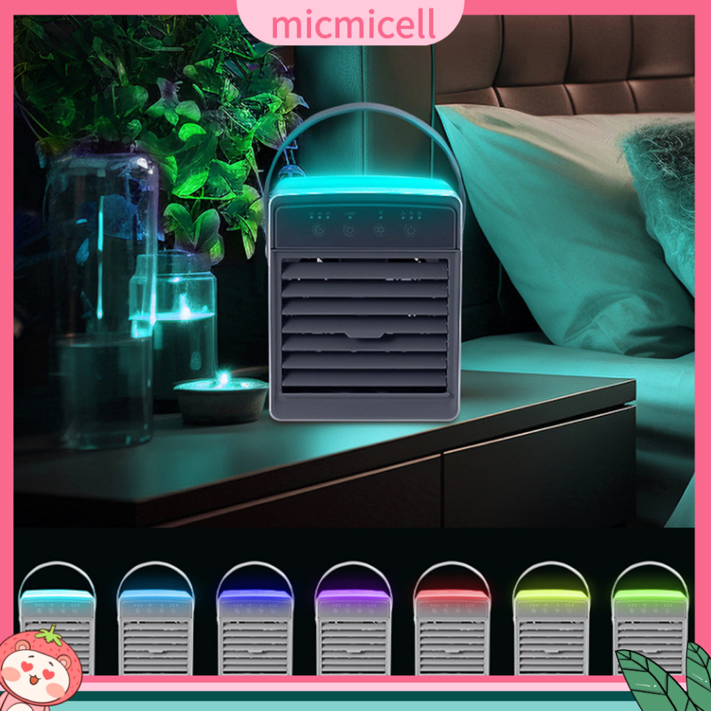 Desktop Fan Personal Air Conditioner Portable Air Cooler Fan with ...