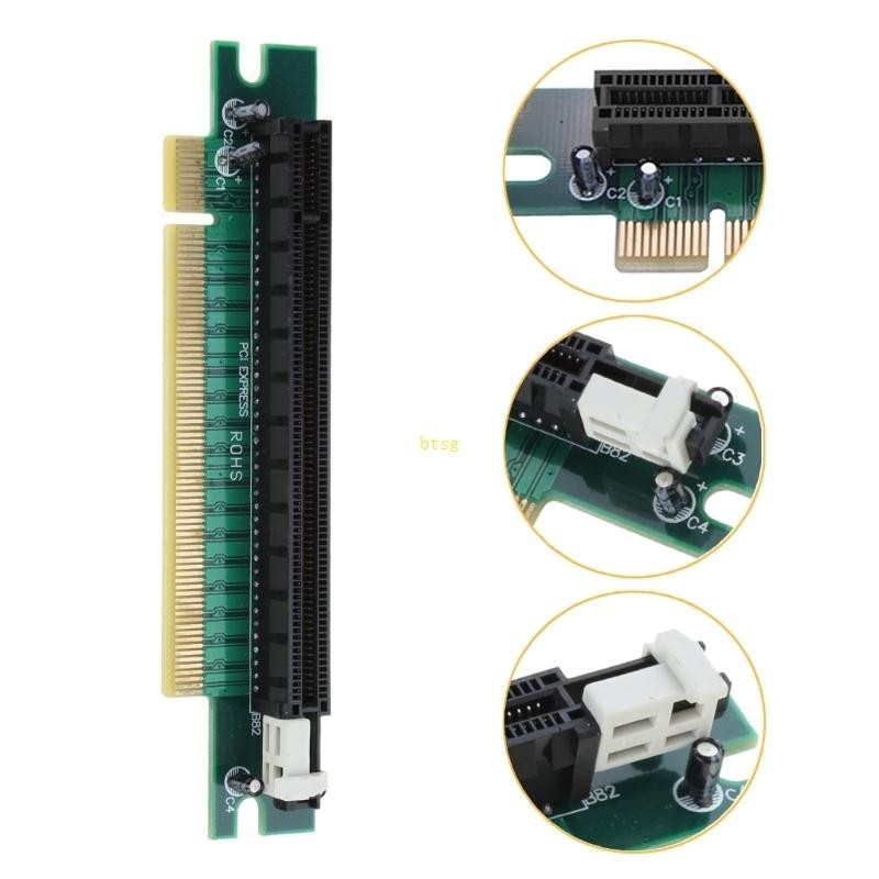BT PCIE 16X Adapter Card PciE PciExpress 16X 90 Degree Right Angle ...