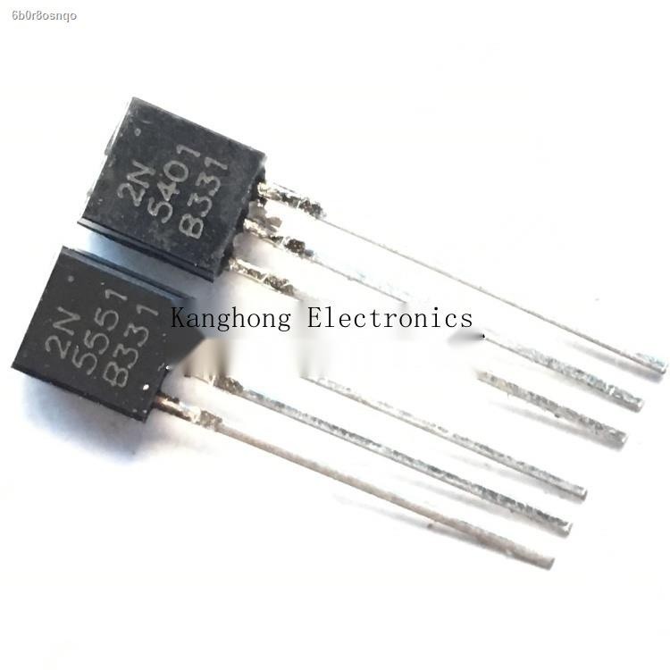 New straight plug transistor 2N5551 2N5401 TO-92 amplifier pairing tube ...