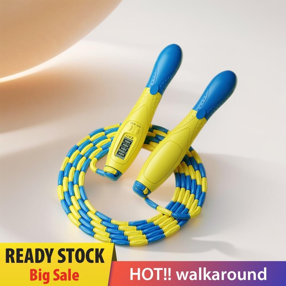Beaded Jump Rope Skipping Rope with Counter Adjustable Length for ...