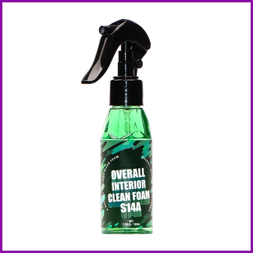 Foam Car Cleaner Multi-Purpose Seat Cleaner 100ML Multipurpose Leather ...