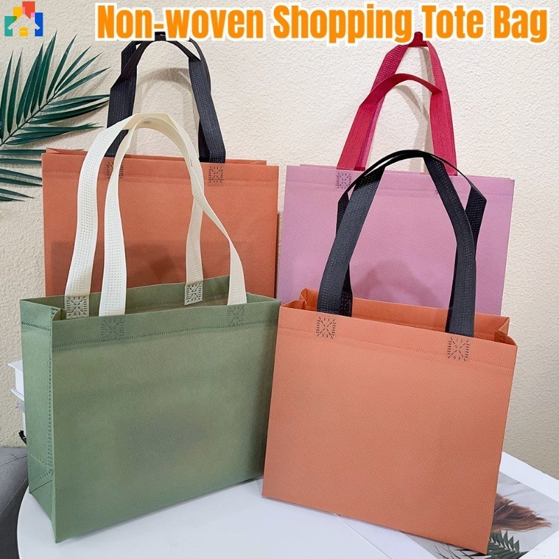 Reusable Multi Color Shopping Tote Bags Eco-friendly Non Woven Storage ...